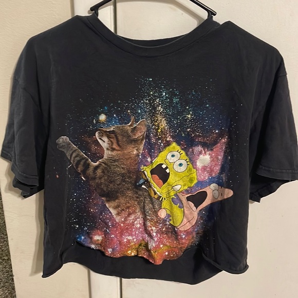 Tops | Spongebob And Patrick Crop Top | Poshmark